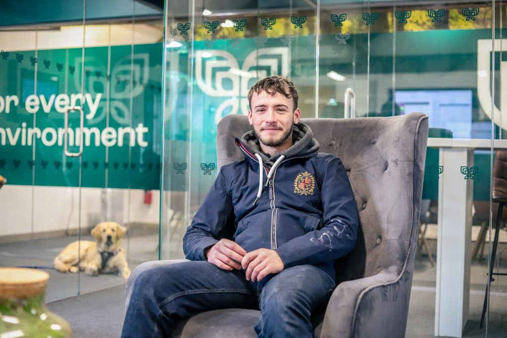 Welcome Jamie Hogben to the Contracting Team! - Brindle & Green